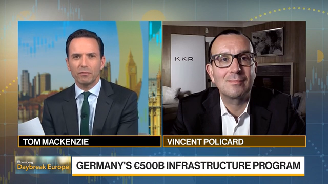 Vincent Policard spricht mit Bloomberg über den Investitionsbedarf im ...